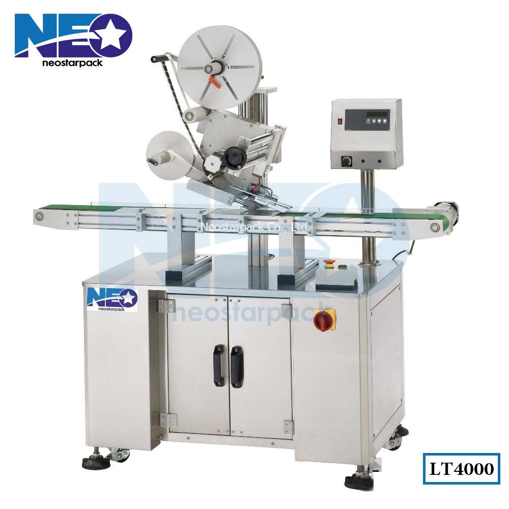 Automatic Top Labeler - Flat Surface Labeling Machine | Packaging Equipment Manufacturer ...